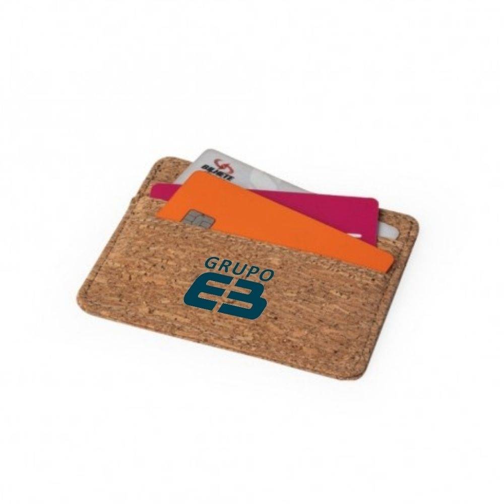 Porta Cartão em Cortiça Personalizado